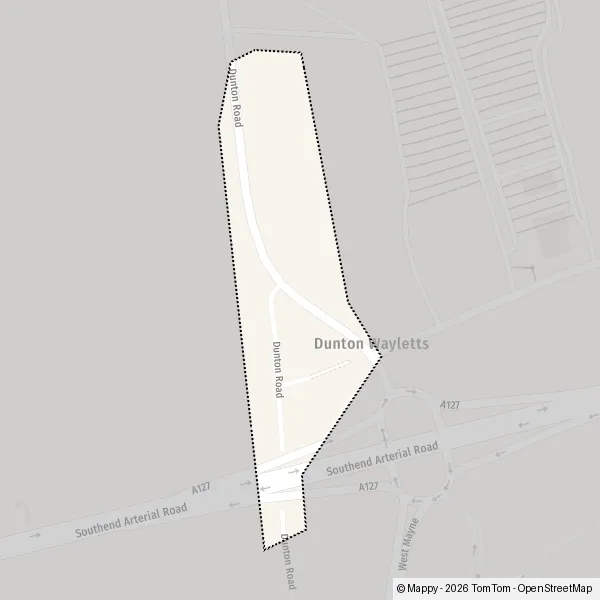 Map Dunton Wayletts: map of Dunton Wayletts, Basildon CM13 3 and ...