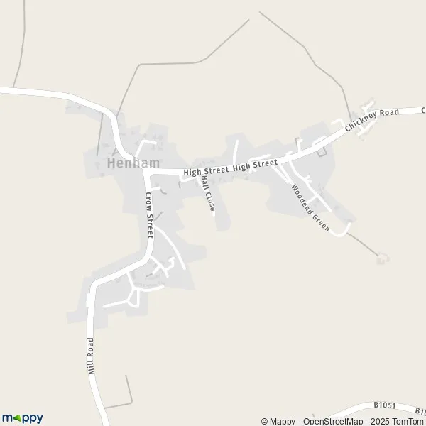 Map Henham: map of Henham, Uttlesford CM22 6 and practical information
