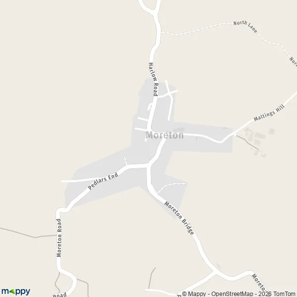 Map Moreton: map of Moreton, Epping Forest CM5 0 and practical information