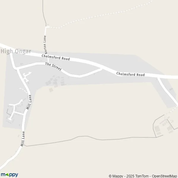 Map High Ongar: map of High Ongar, Epping Forest CM5 9 and practical ...