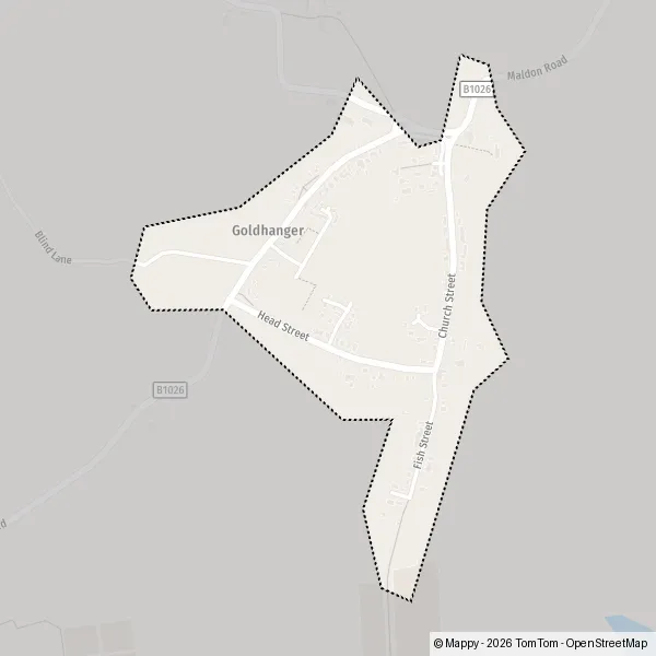 Map Goldhanger: map of Goldhanger, Maldon CM9 8 and practical information