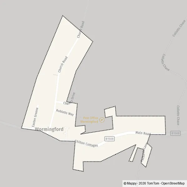 Map Wormingford: map of Wormingford, Colchester CO6 3 and practical ...