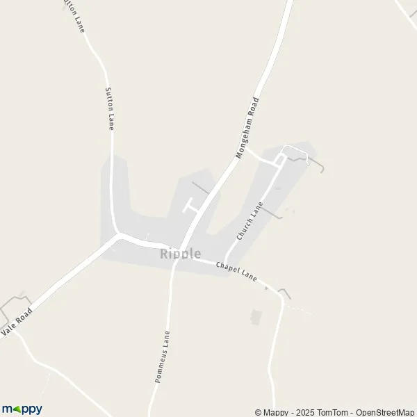 Map Ripple: map of Ripple, Dover CT14 8 and practical information
