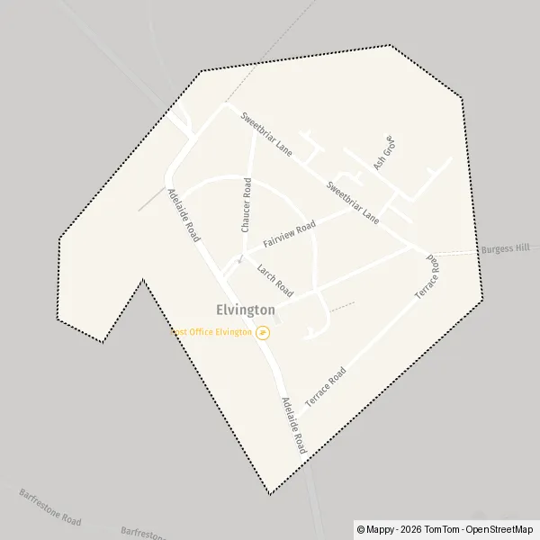 Map Elvington: map of Elvington, Dover CT15 4 and practical information