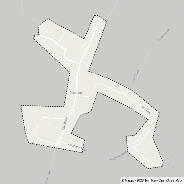Map Preston: map of Preston, Dover CT3 1 and practical information