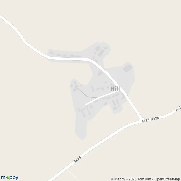 Map Hill: map of Hill, Rugby CV23 8 and practical information