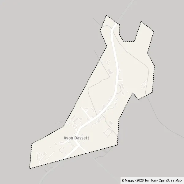Map Avon Dassett: map of Avon Dassett, Stratford-Upon-Avon CV47 2 and ...
