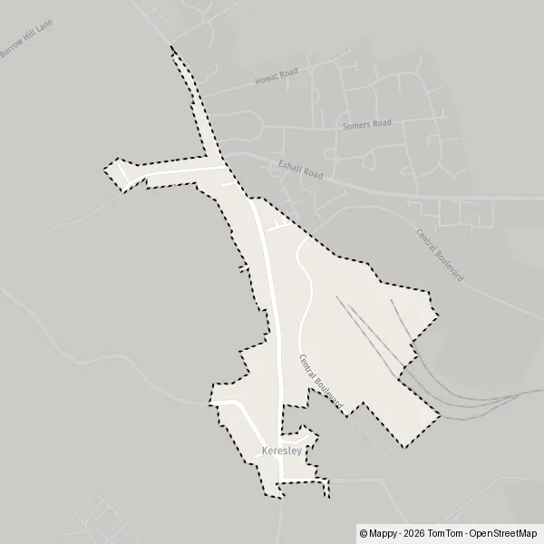 Map Keresley: map of Keresley, Coventry CV7 8 and practical information