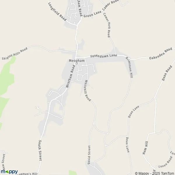 Map Meopham: map of Meopham, Gravesham DA13 0 and practical information