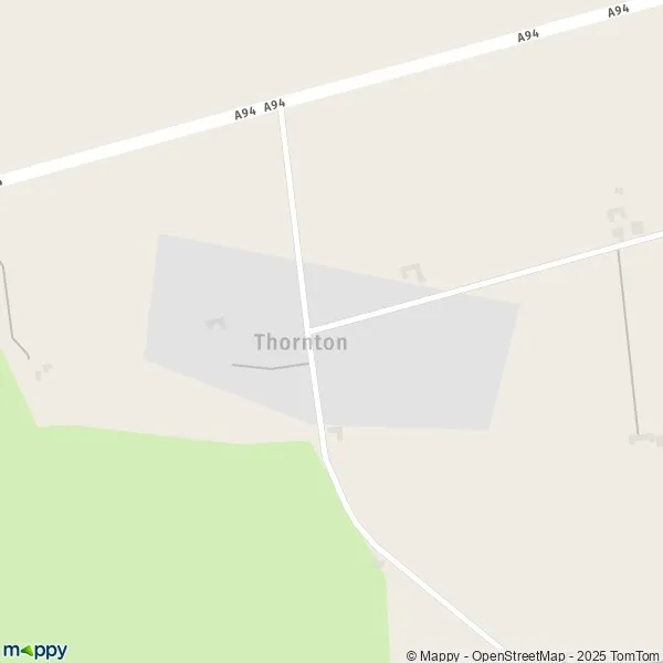 Map Thornton: map of Thornton, Angus DD8 1 and practical information