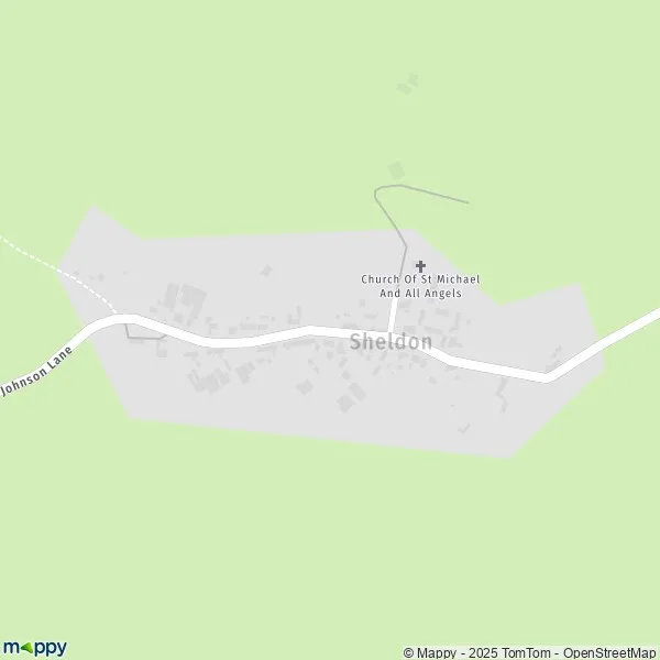 Map Sheldon: map of Sheldon, Derbyshire Dales DE45 1 and practical ...