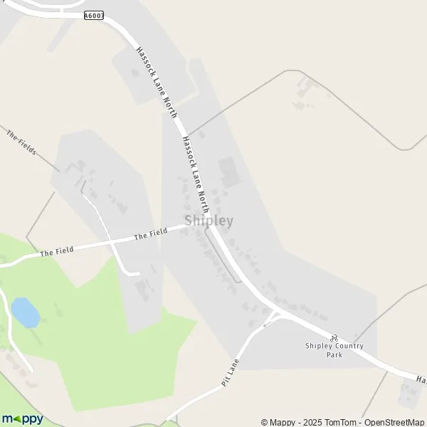Map Shipley: map of Shipley, Amber Valley DE75 7 and practical information