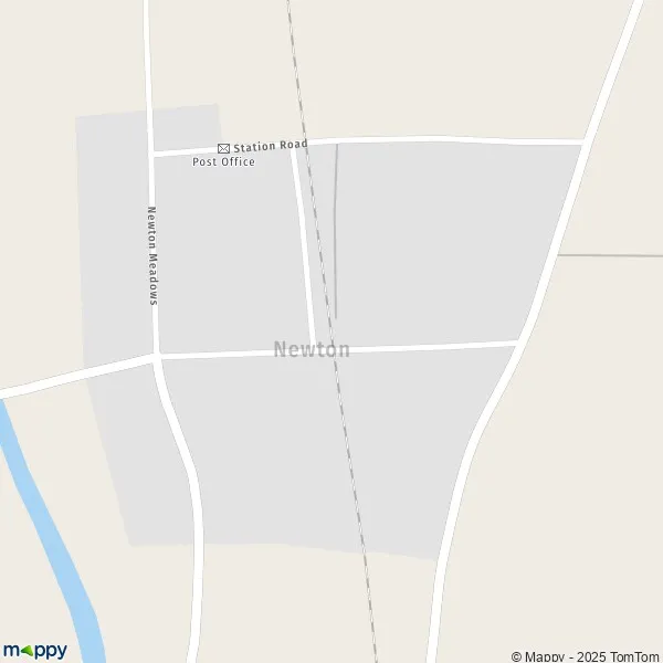 Map Newton: map of Newton, Dumfries and Galloway DG10 9 and practical ...