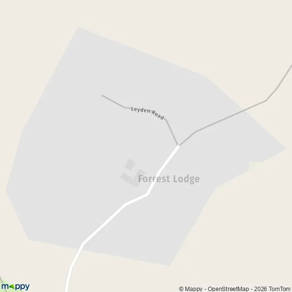 Map Forrest Lodge: map of Forrest Lodge, Dumfries and Galloway DG7 3 ...