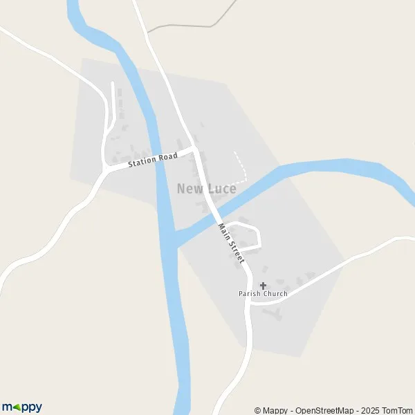 Map New Luce: map of New Luce, Dumfries and Galloway DG8 0 and ...