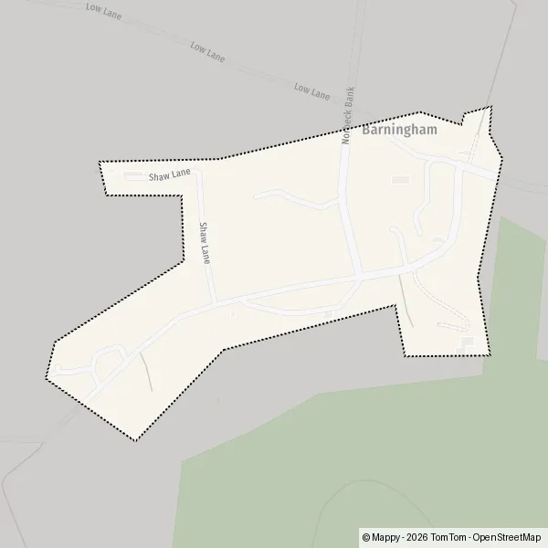 Map Barningham: map of Barningham, Durham DL11 7 and practical information