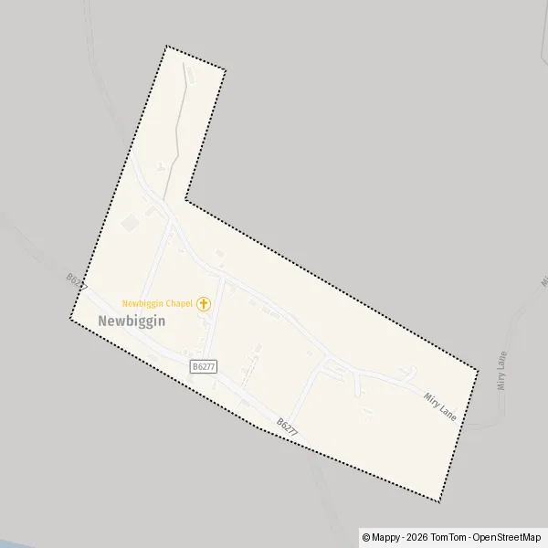 Map Newbiggin: map of Newbiggin, Durham DL12 0 and practical information