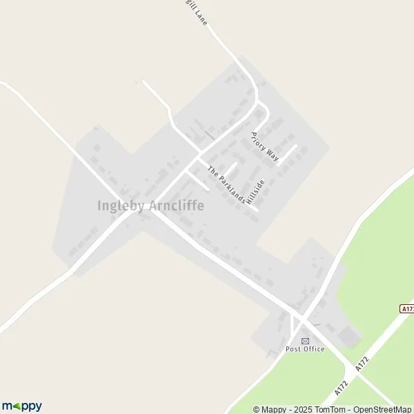 Map Ingleby Arncliffe: map of Ingleby Arncliffe, Hambleton DL6 3 and ...