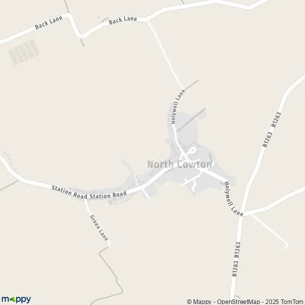 Map North Cowton: map of North Cowton, Hambleton DL7 0 and practical information