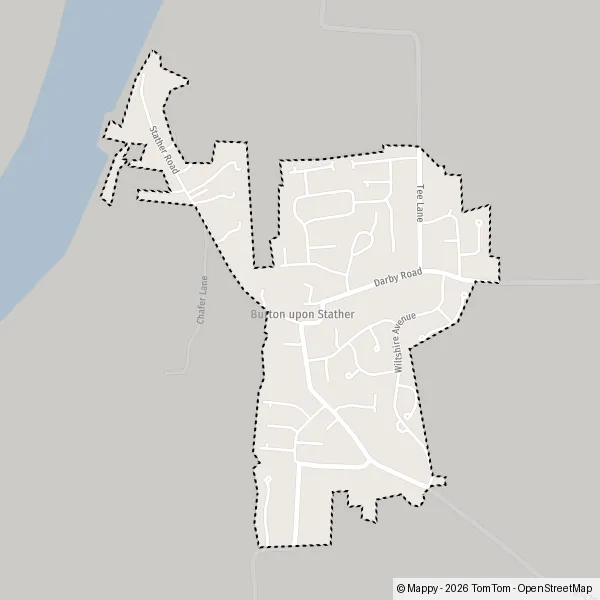 Map Burton upon Stather: map of Burton upon Stather, North Lincolnshire ...