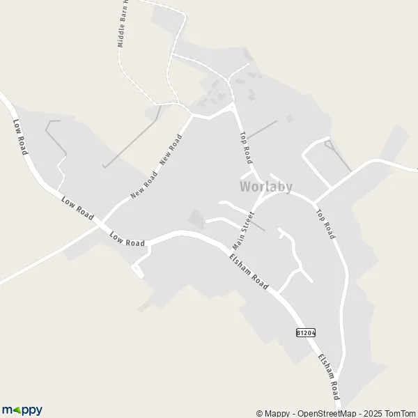 Map Worlaby: map of Worlaby, North Lincolnshire DN20 0 and practical ...