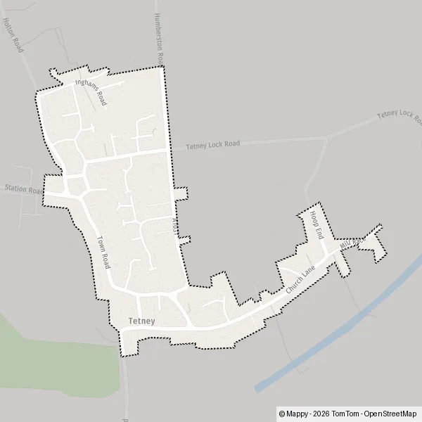 Map Tetney: map of Tetney, East Lindsey DN36 5 and practical information
