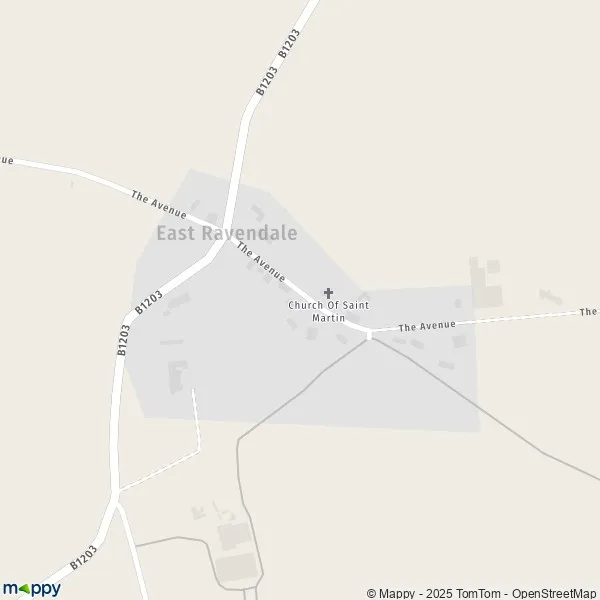 Map East Ravendale: map of East Ravendale, North East Lincolnshire DN37 ...