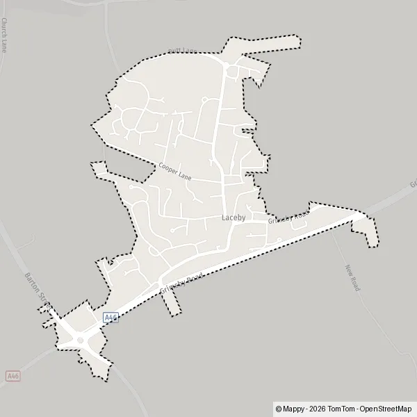 Map Laceby: map of Laceby, North East Lincolnshire DN37 7 and practical ...