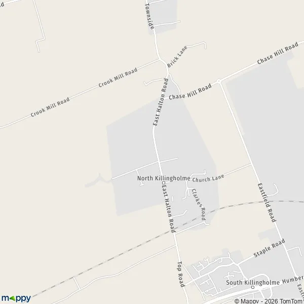 Map South Killingholme: map of South Killingholme (DN40 3) and ...