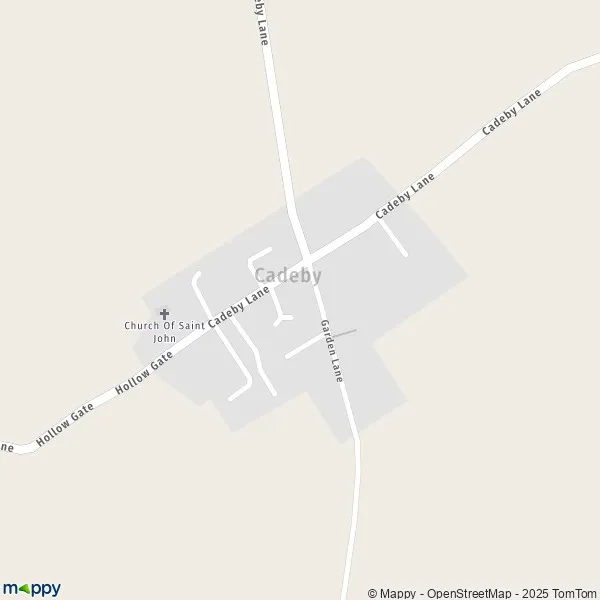 Map Cadeby: map of Cadeby, Doncaster DN5 7 and practical information
