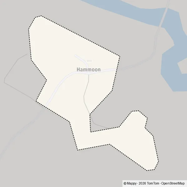 Map Hammoon: map of Hammoon, Dorset DT10 2 and practical information