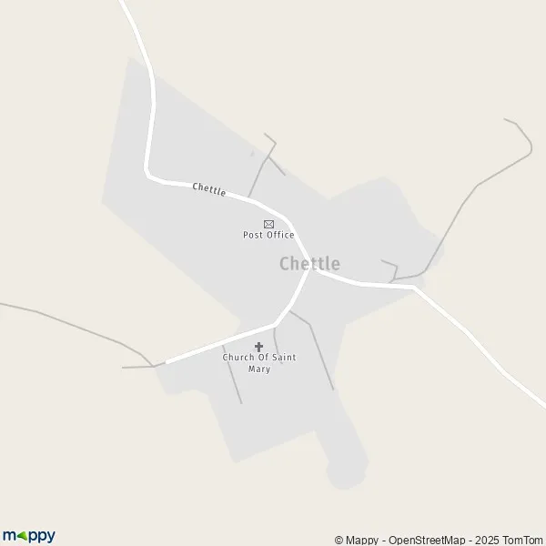 Map Chettle: map of Chettle, Dorset DT11 8 and practical information