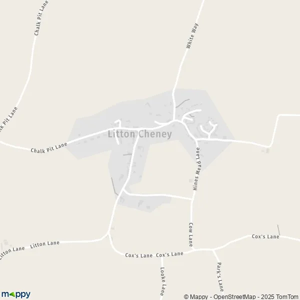 Map Litton Cheney: map of Litton Cheney, Dorset DT2 9 and practical ...