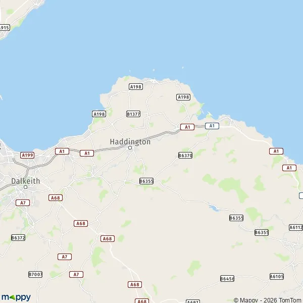 Map North Berwick: map of North Berwick (EH39 4) and practical information