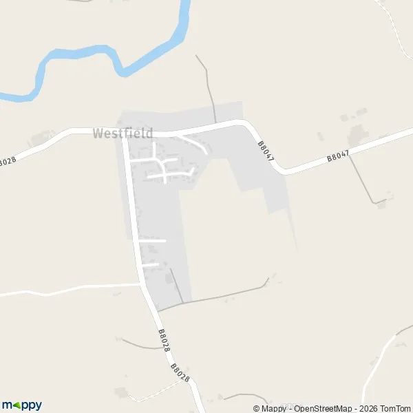 Map Westfield: map of Westfield, West Lothian EH48 3 and practical ...