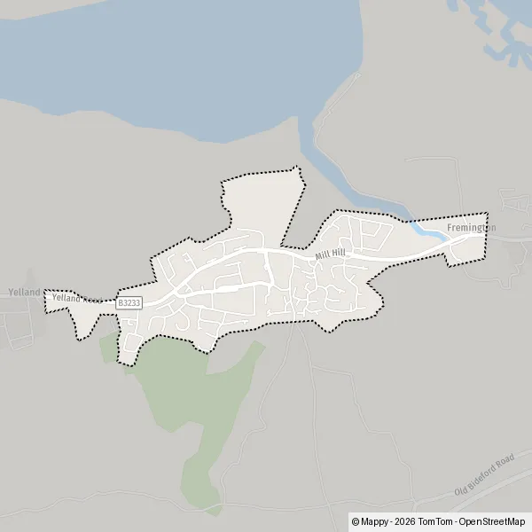 Map Fremington: map of Fremington, North Devon EX31 2 and practical ...