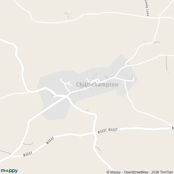 Map Chittlehampton: map of Chittlehampton, North Devon EX37 9 and ...