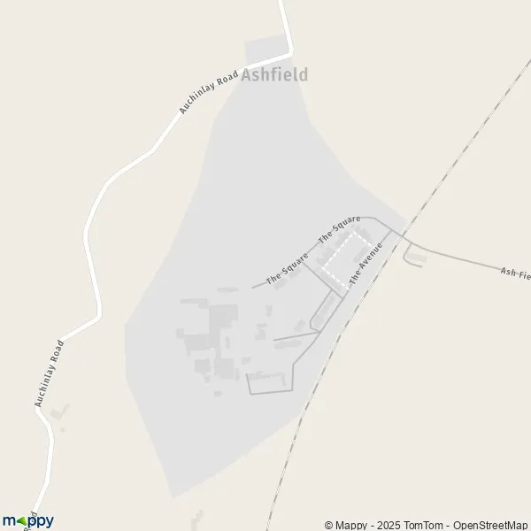 Map Ashfield: map of Ashfield, Stirling FK15 0 and practical information