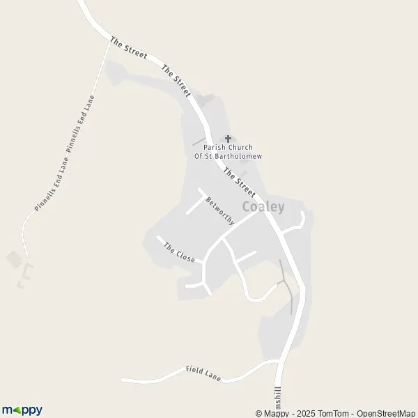 Map Coaley: map of Coaley, Stroud GL11 5 and practical information