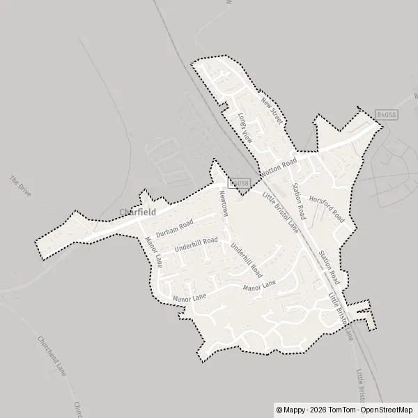 Map Charfield: map of Charfield, South Gloucestershire GL12 8 and ...