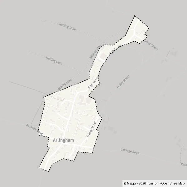 Map Arlingham: map of Arlingham, Stroud GL2 7 and practical information