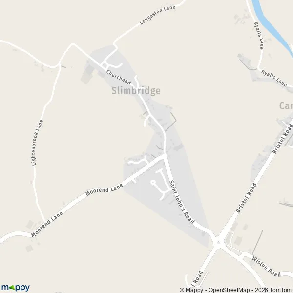 Map Slimbridge: map of Slimbridge, Stroud GL2 7 and practical information