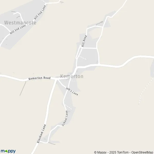 Map Kemerton: map of Kemerton, Wychavon GL20 7 and practical information