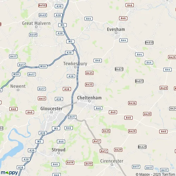 Map Winchcombe: map of Winchcombe (GL54 5) and practical information