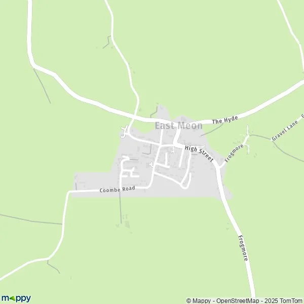 Map Petersfield: map of Petersfield (GU31 4) and practical information