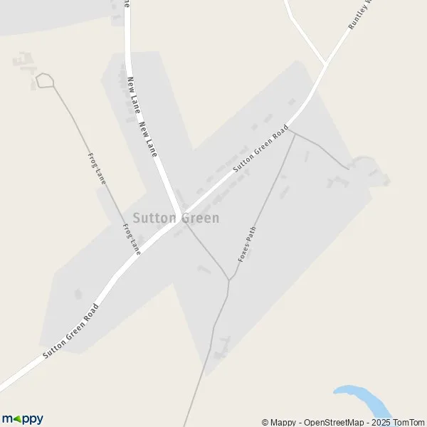 Map Sutton Green: map of Sutton Green, Woking GU4 7 and practical ...