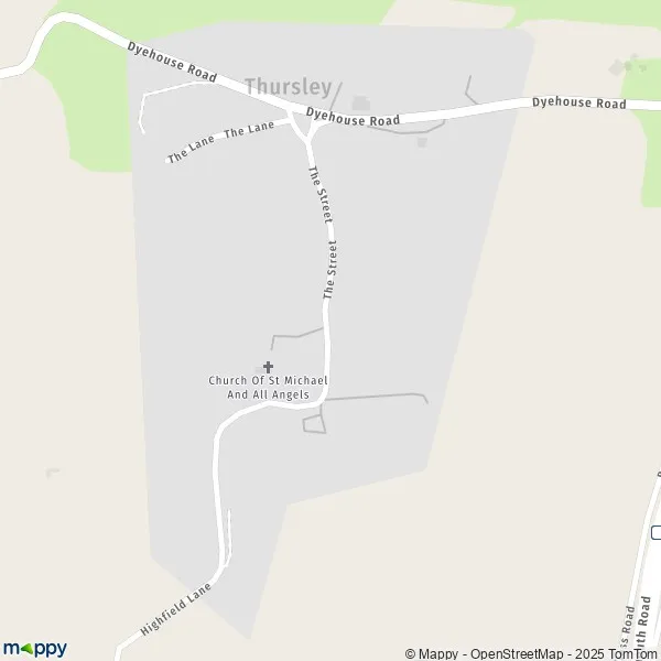 Map Thursley: map of Thursley, Waverley GU8 6 and practical information