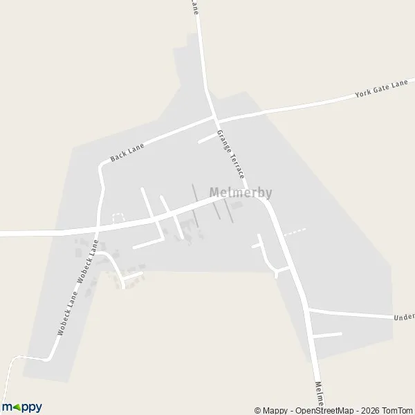 Map Melmerby: map of Melmerby, Hambleton HG4 5 and practical information