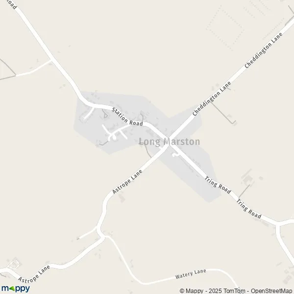 Map Long Marston: map of Long Marston, Dacorum HP23 4 and practical ...
