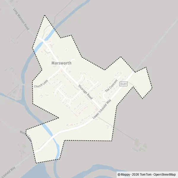 Map Marsworth: map of Marsworth, Buckinghamshire HP23 4 and practical ...